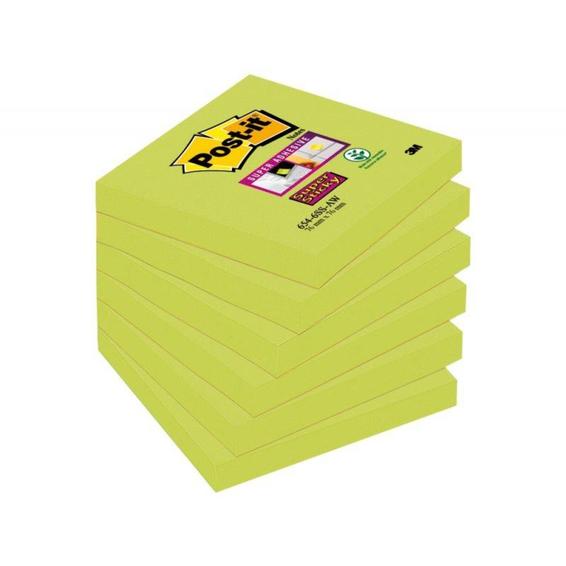 Compra Bloc De Notas Adhesivas Quita Y Pon Post It Super Sticky 76x76
